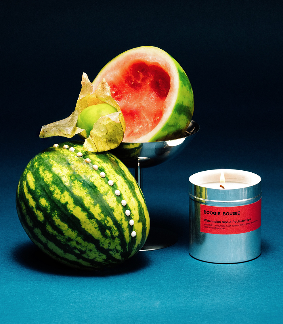 Poolside Dips & Watermelon Sips I 250g - BOOGIE BOUGIE