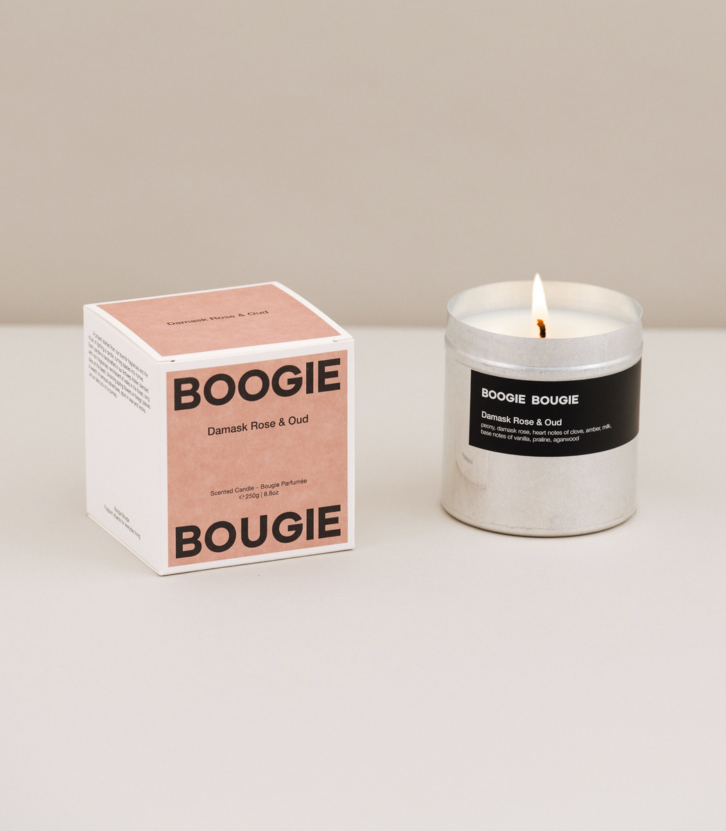 Damask Rose & Oud I 250g - BOOGIE BOUGIE
